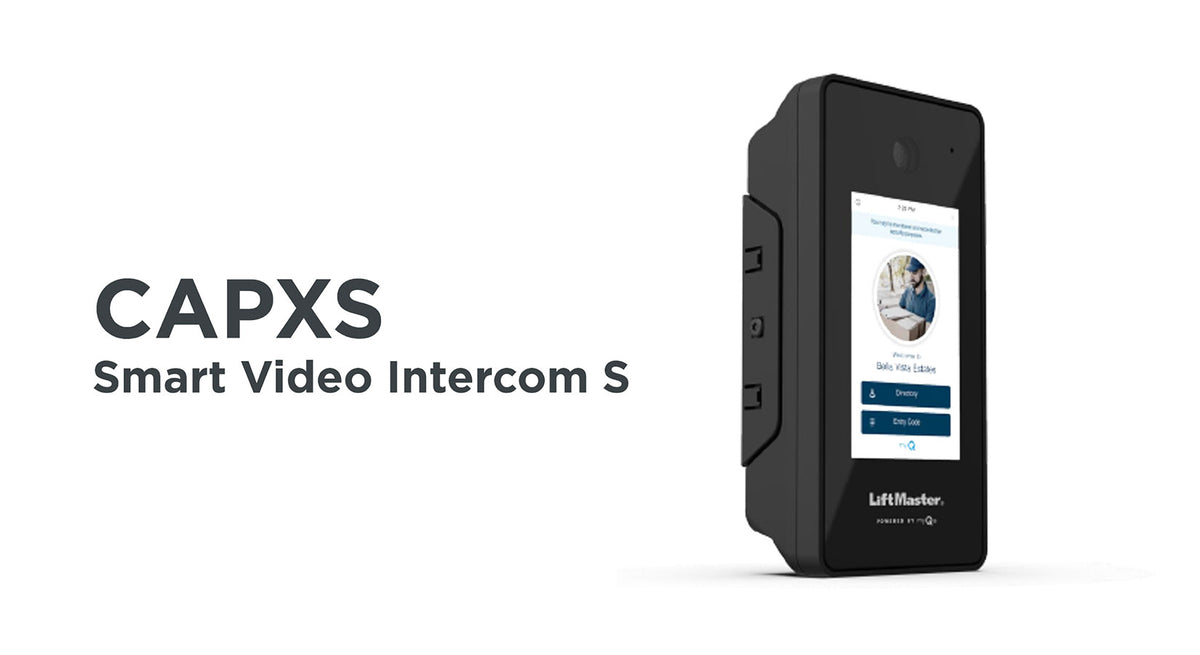 The New LiftMaster CAPXS Smart Video Intercom | All Security Equipment