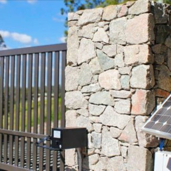 Stone Wall Gate Opener
