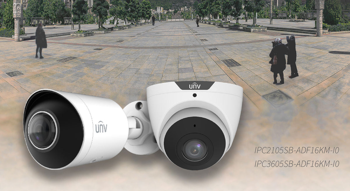 New UNV 5MP 180° Wide Angle Cameras Are Here