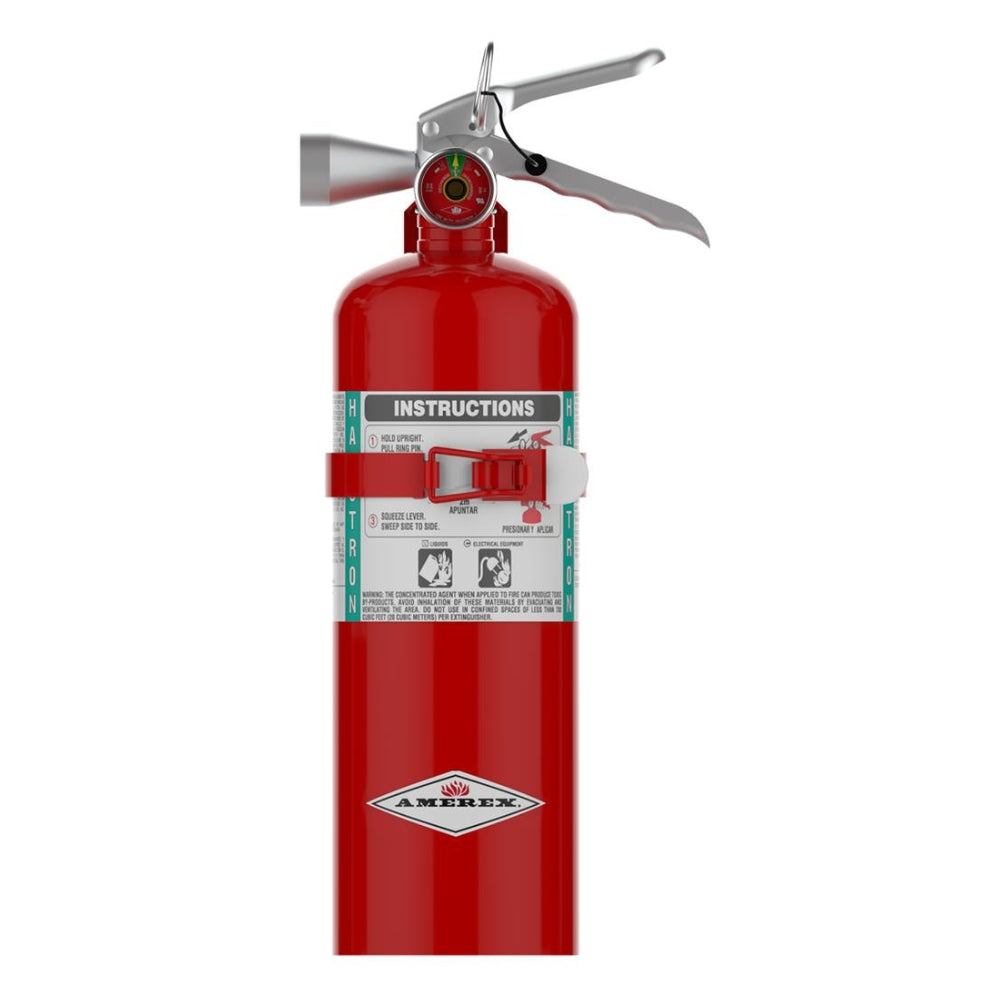Amerex 15271 5lb Halotron I Fire Extinguisher - Model B386T