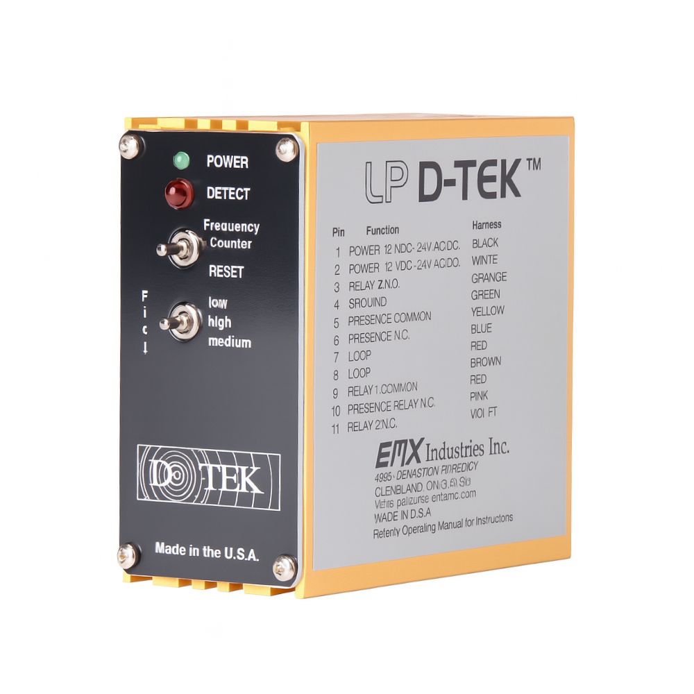 EMX Low-Power Vehicle Loop Detector LP-D-TEK | All Security Equipment