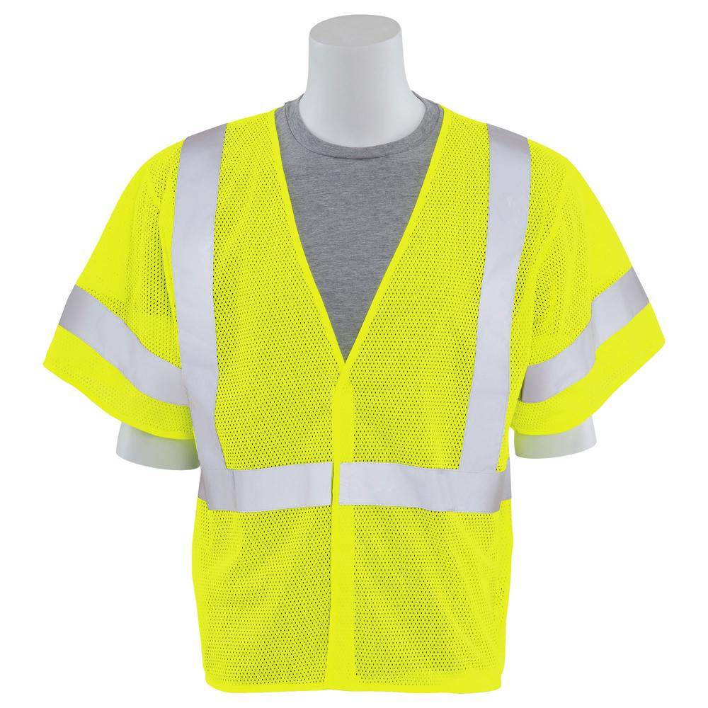 ERB Safety S662 Mesh Safety Vest (Lime) | All Security Equipment