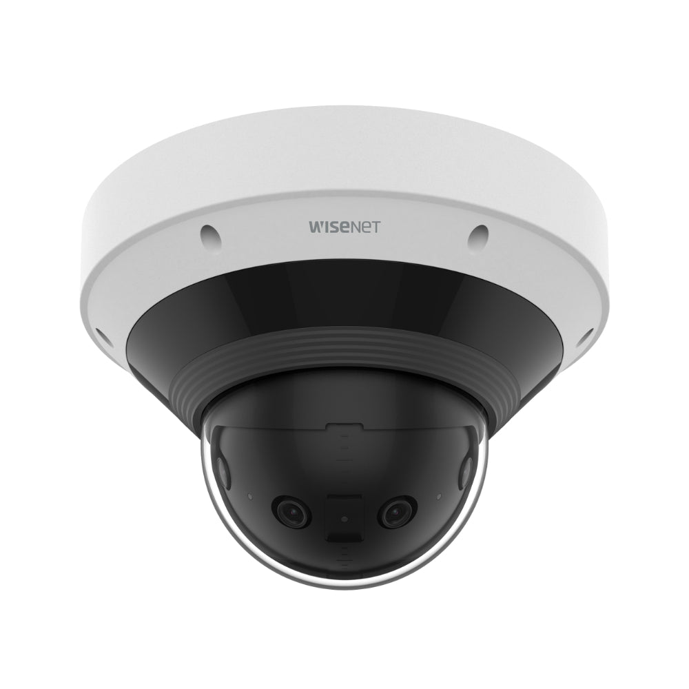 Hanwha Vision 8MP AI Panoramic Camera with IR | All Security Equipment