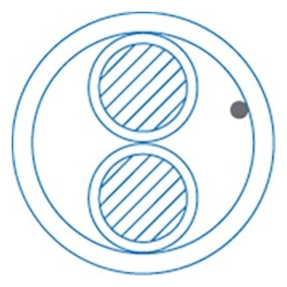 Liberty L1802-7016-0350 18 AWG 2-Conductor Solid Riser Cable (500')