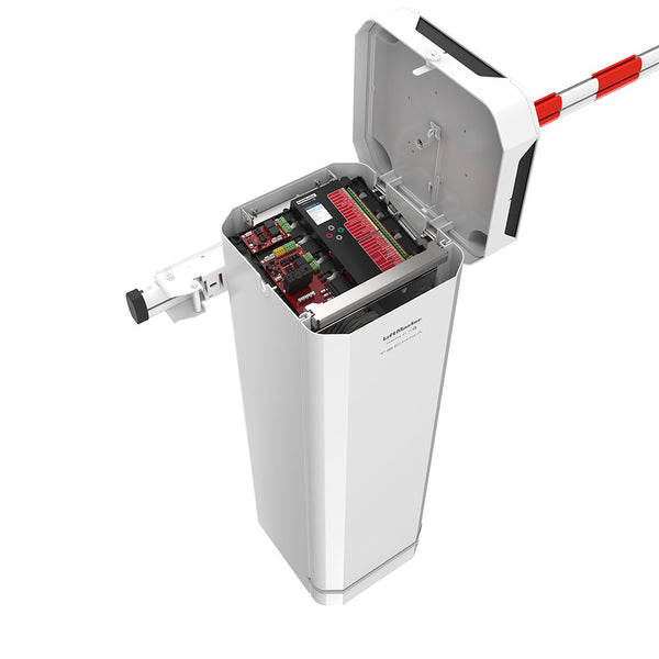 LiftMaster Techna Commercial Barrier Gate Operator (White) CBG24DCWMC
