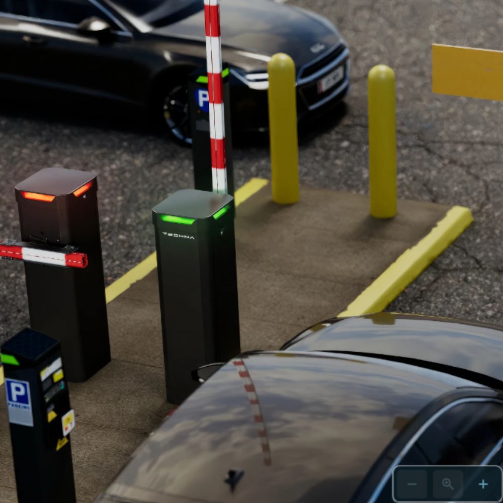 LiftMaster Techna Parking Barrier Gate Operator (Grey) PBG24DCGMC