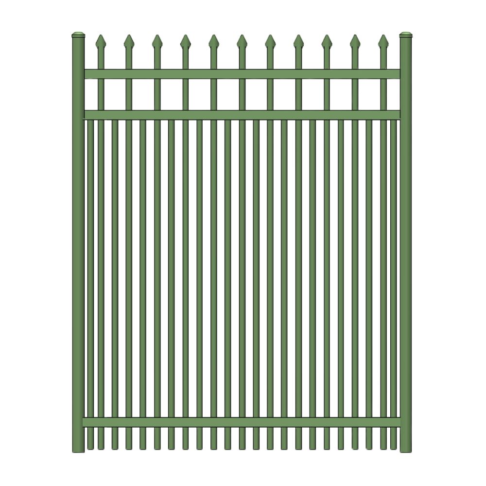 Residential Walk Gate 3.5’ H x 3’ W Aluminum Maine Style - iDeal Green