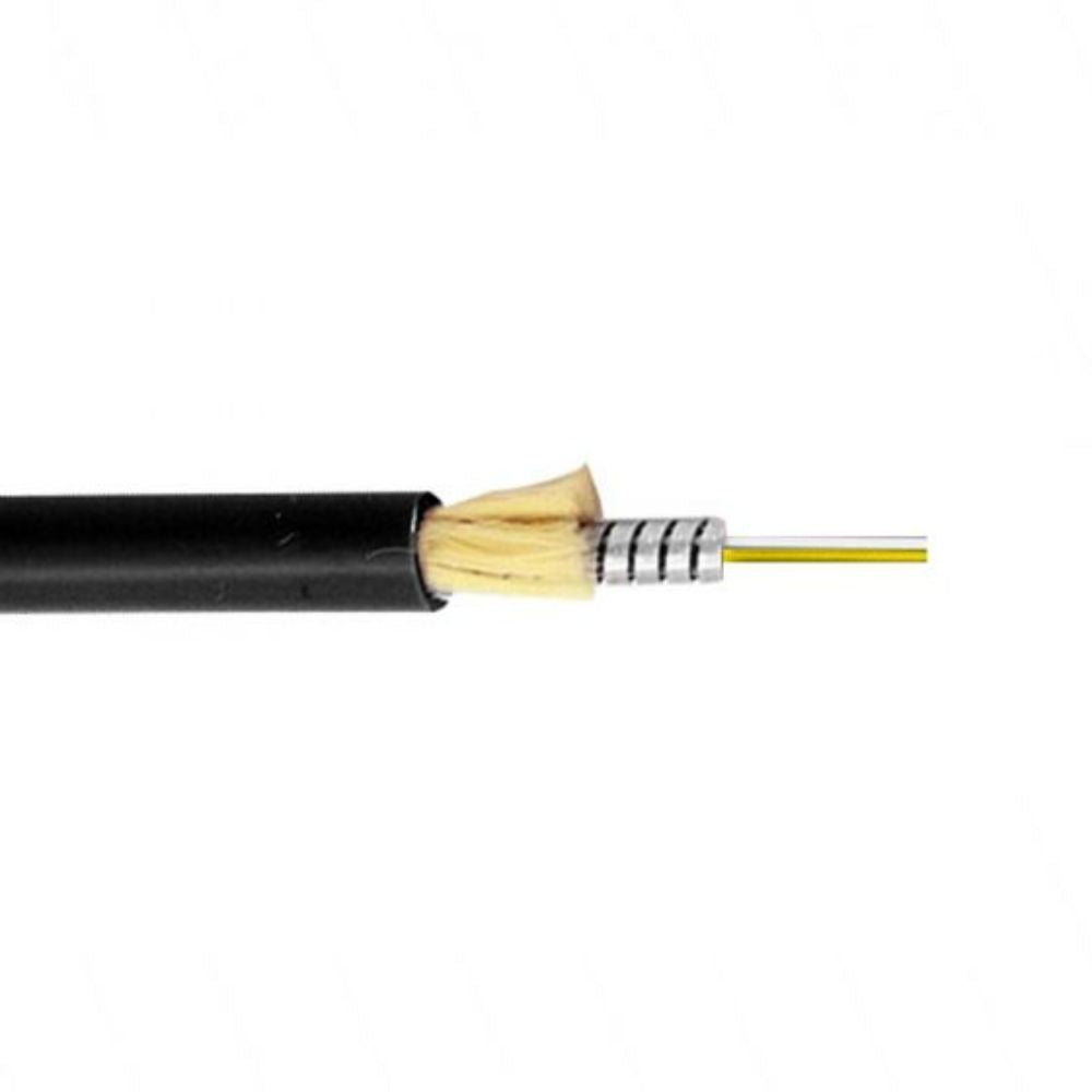 SCP EasyFiber 2 Strand Armored Cable (1000 ft. EF-OS2P-2DISTARM-BK1000