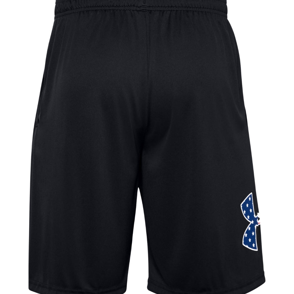 Under Armour Tech Big Flag Logo Shorts Black | All Security Equipment
