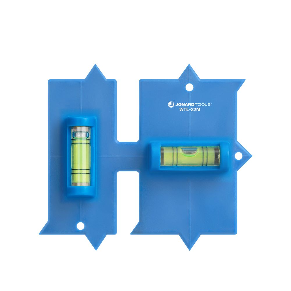 Jonard Tools Wall Box Template & Level for Metal and Non-Metal Boxes