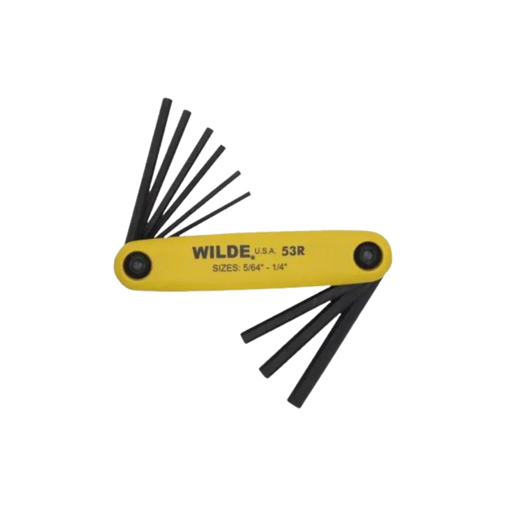 Wilde Tool 9 Piece Hex Key Set 53R/BB | All Security Equipment