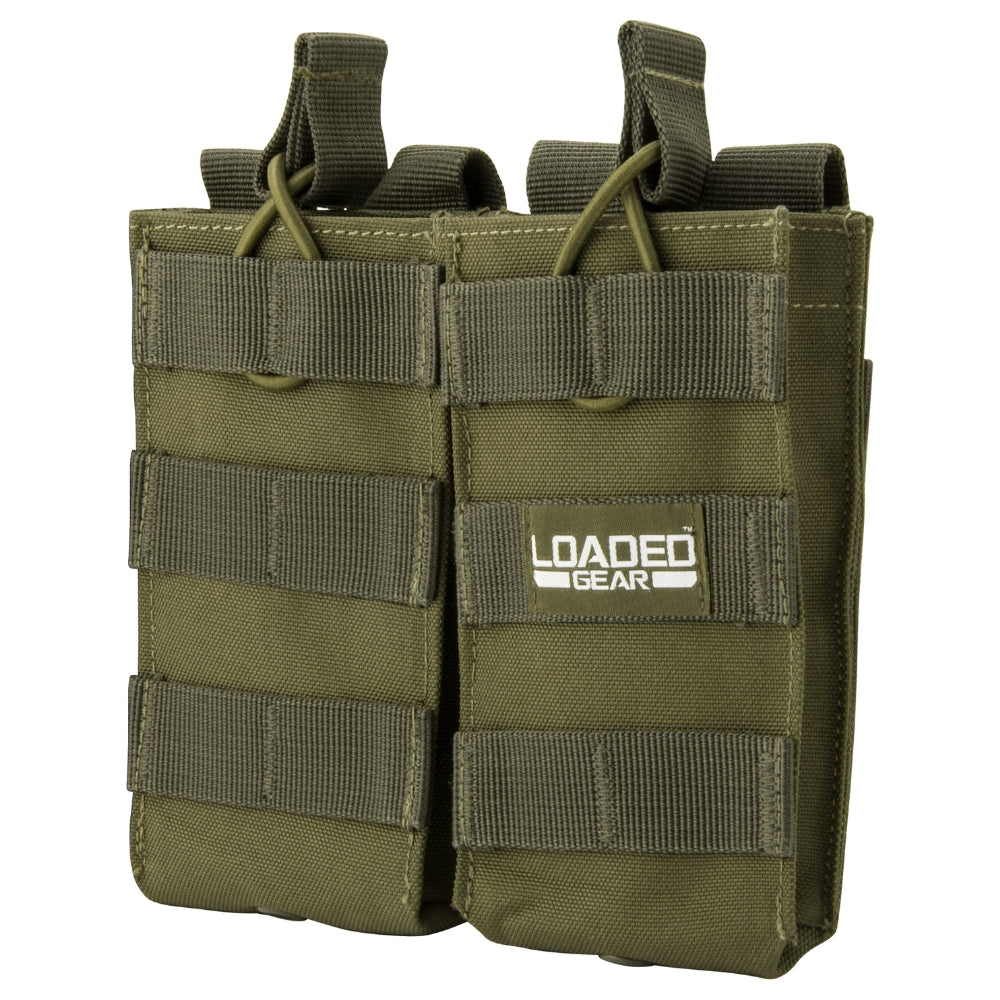 Barska Loaded Gear CX-850 Double Pouch (OD Green) BI13004
