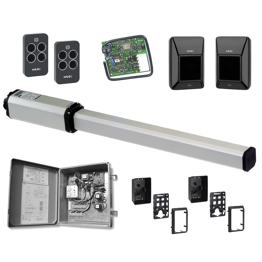 FAAC 402 CBC Swing Gate Operator Single Kit | All Security Equipment