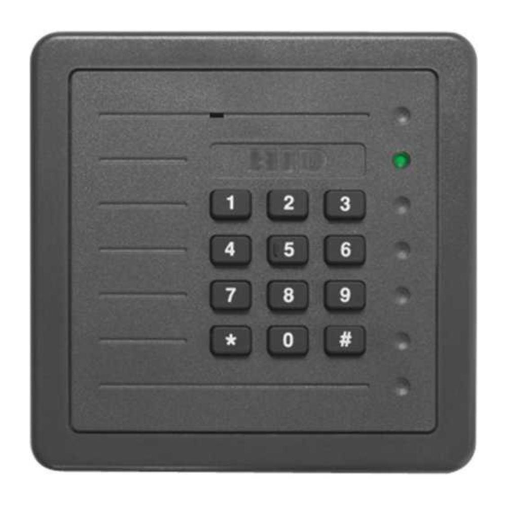 HID ProxPro with Wiegand Output Keypad and Terminal Strip 5355AGK00
