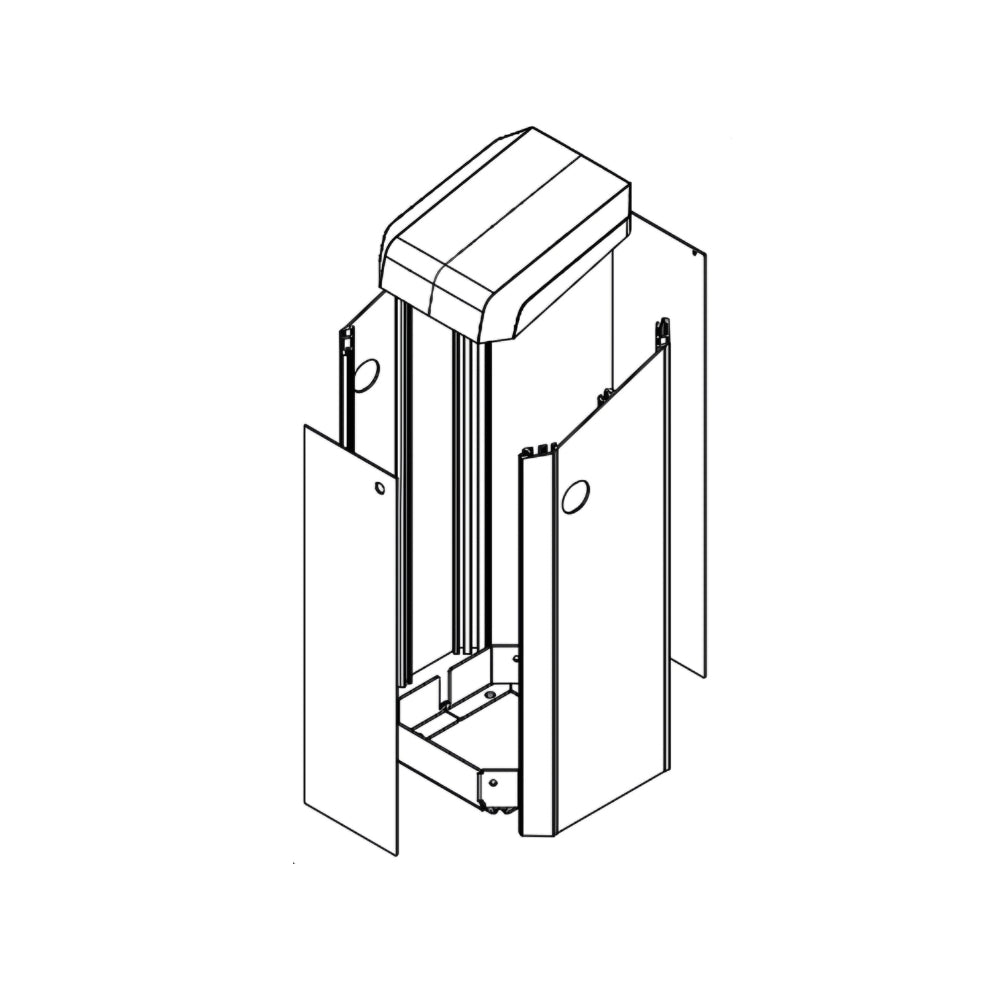 Magnetic Autocontrol Tall Microdrive Barrier Housing Complete