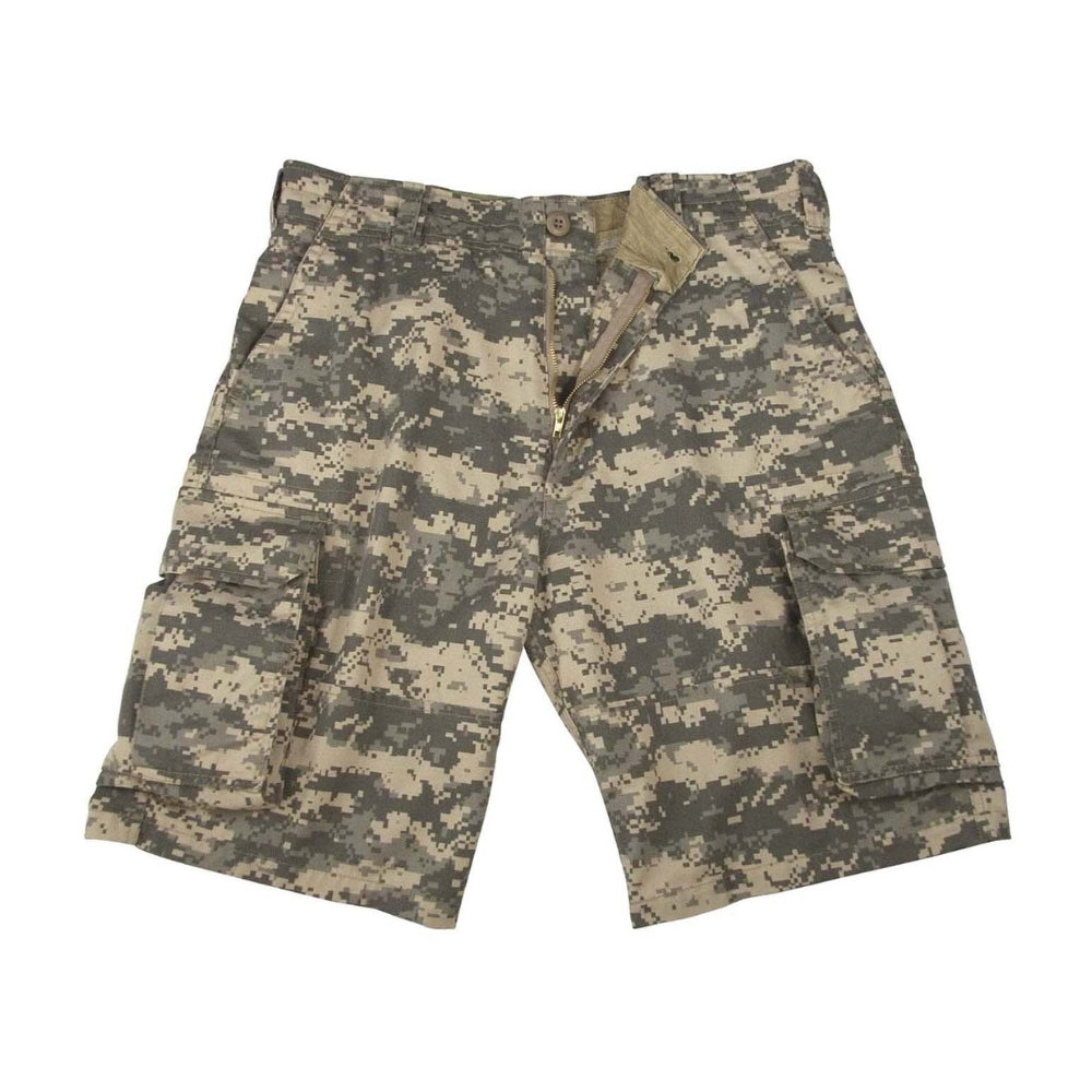Rothco Vintage Camo Paratrooper Cargo Shorts (ACU Digital Camo)