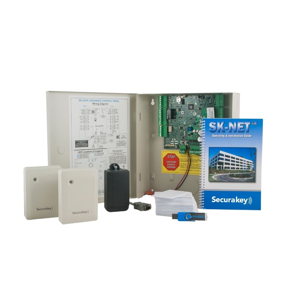 SecuraKey Starter Kit w/ SK-ACPE SYSKIT-6 | All Security Equipment