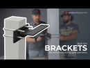 Heavy-Duty Push-to-Open Bracket for LA500 Swing Gate Operator